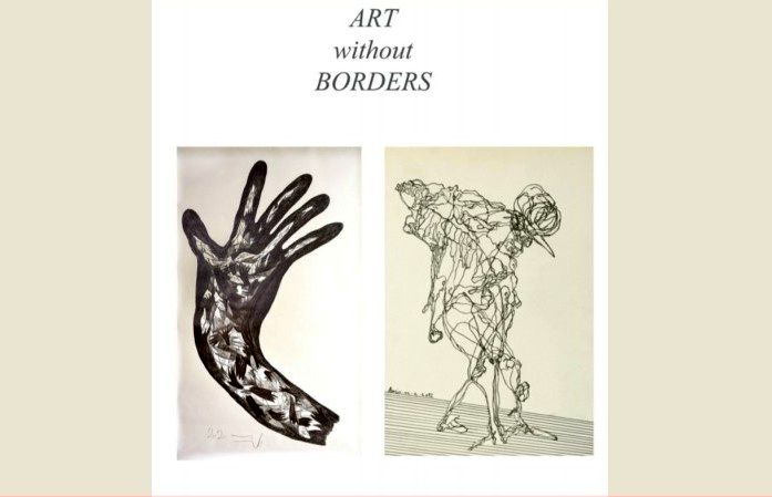 Iranian drawing on display Netherland exhibition