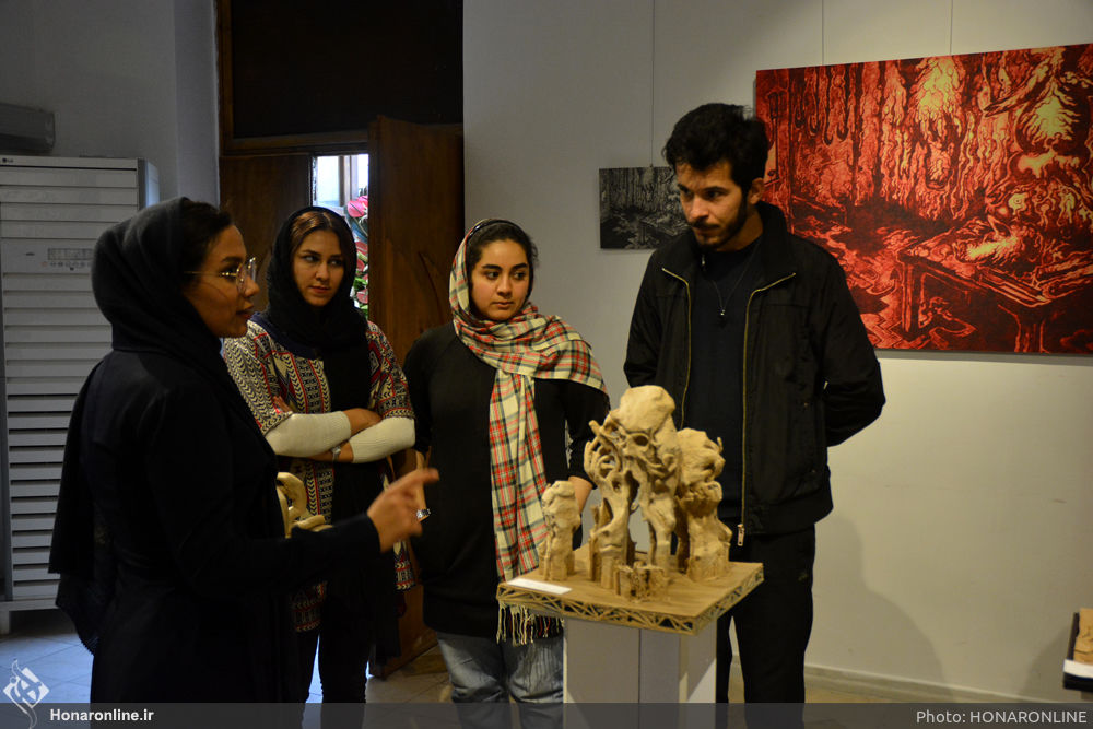 See Ali Rahimi Art in Tehran University of Art Gallery